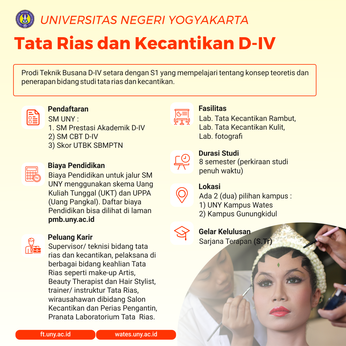 D4-Tata Rias dan Kecantikan | PMB UNY
